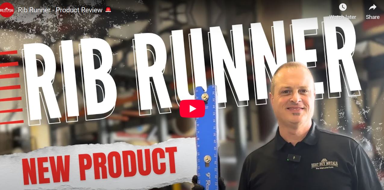 Rib Runner Metal Roofing Tools – Rib Runner Tools